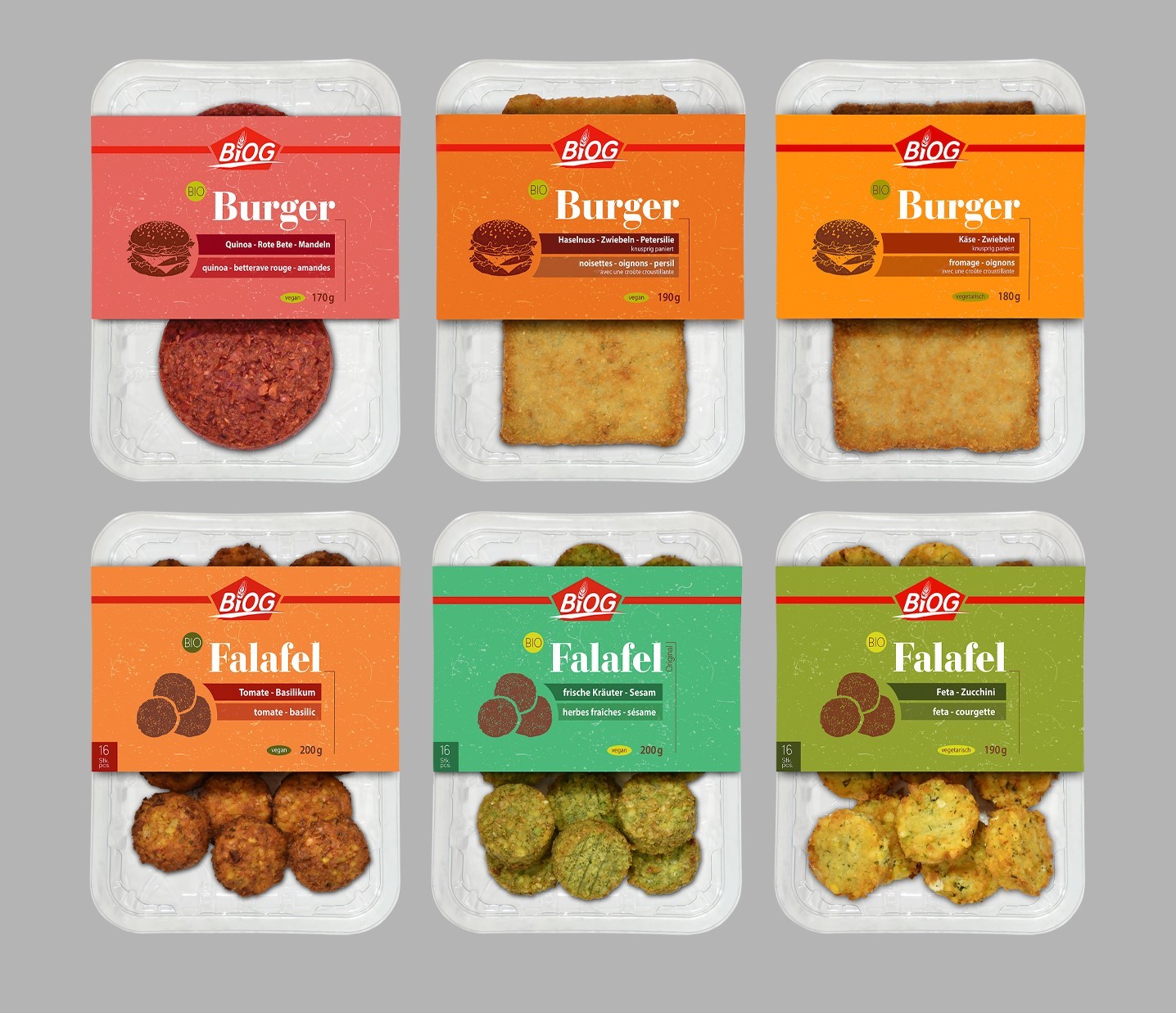 New: BIOG Veggie-Burger & Falafel | Biog